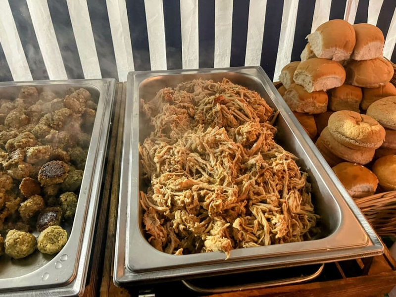 Hog roast caterers in The Cotswolds - BBQ catering services